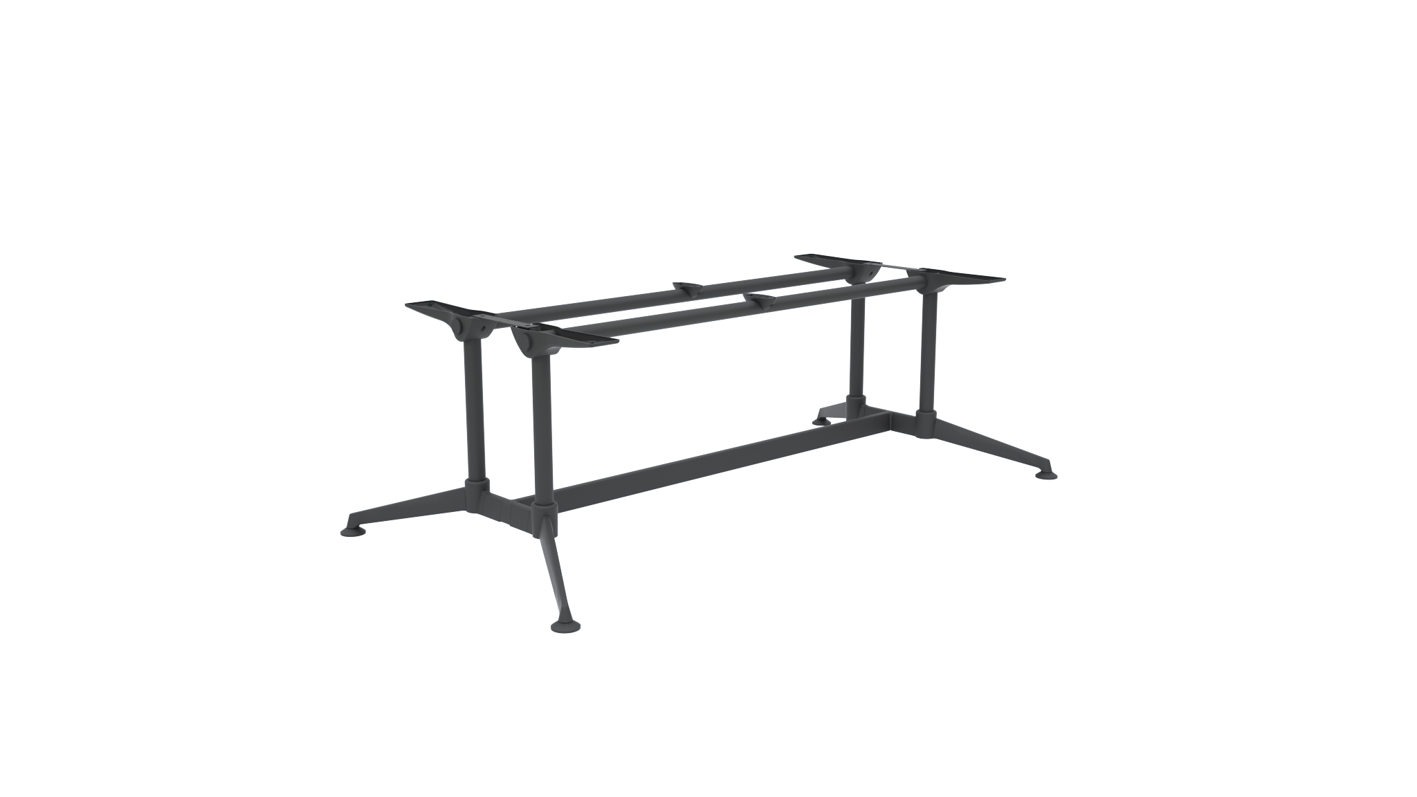 Modulus Meeting Table Twin Post Single Span Frame – MyOLG Online